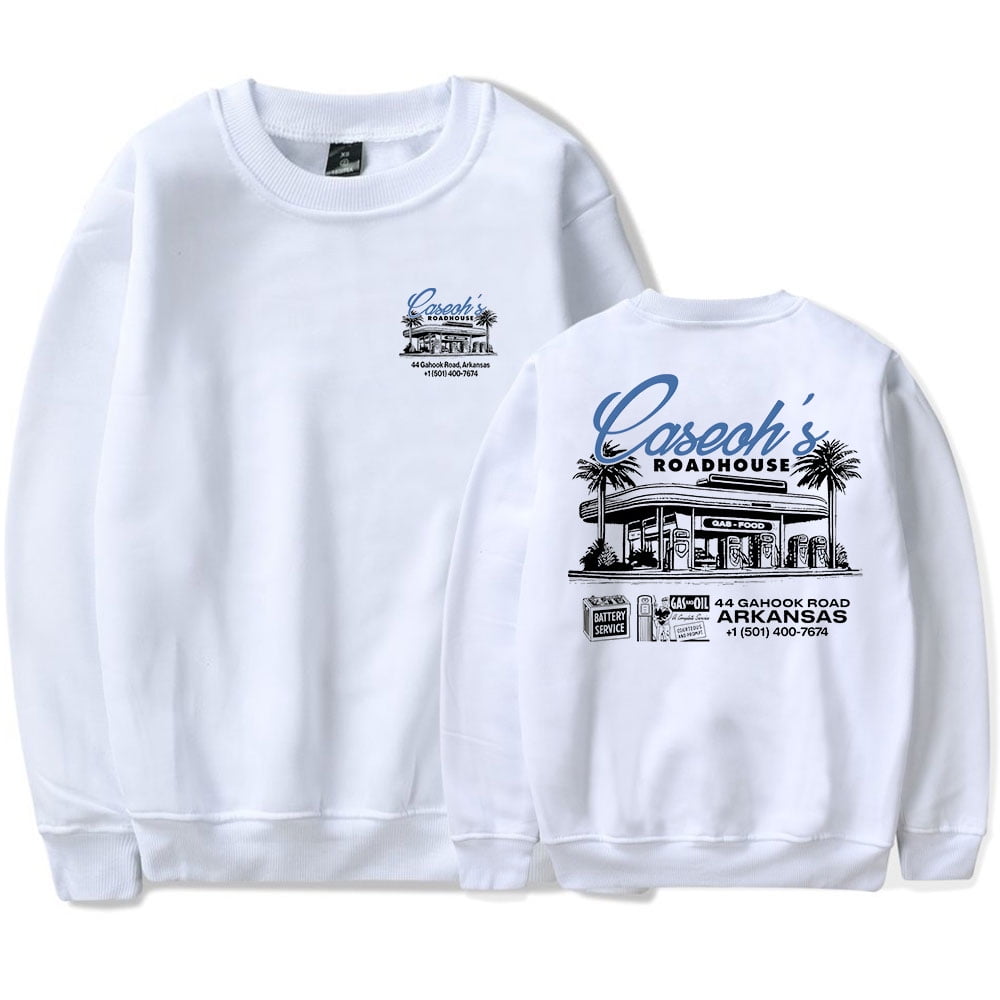 Caseoh Roadhouse Crewneck Long Sleeve Pullover Women Men Fashion ...