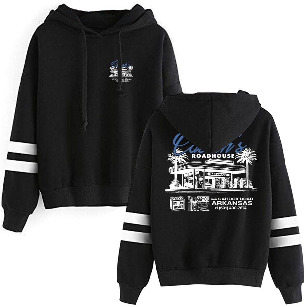 Caseoh Roadhouse Hoodie Unisex Pocketless Long Sleeve Sweatshirt Casual ...