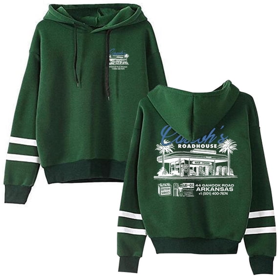 Caseoh Roadhouse Hoodie Unisex Pocketless Long Sleeve Sweatshirt Casual ...