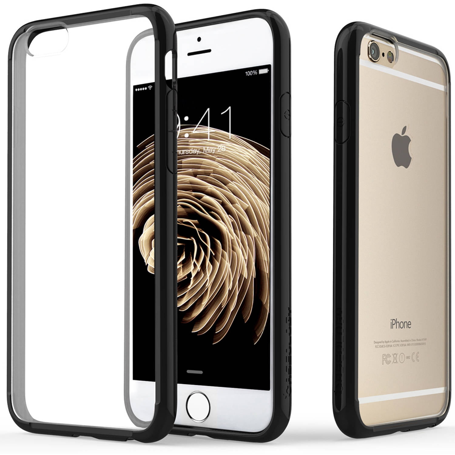 Caseology Apple iPhone 6 Clear Back Bumper Fusion Case - Walmart.com