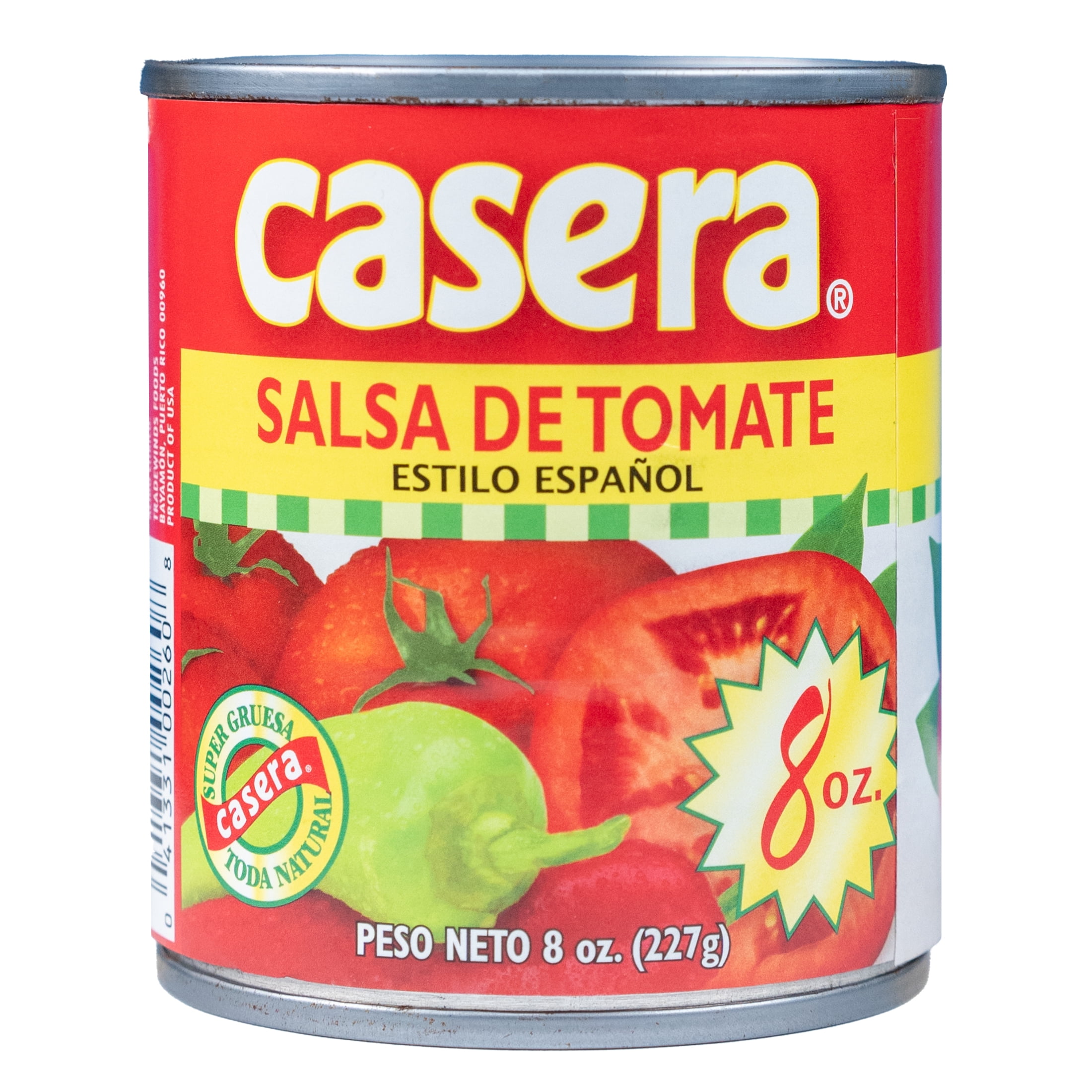 Casera Spanish Style Tomato Sauce, 8 oz Can - Walmart.com