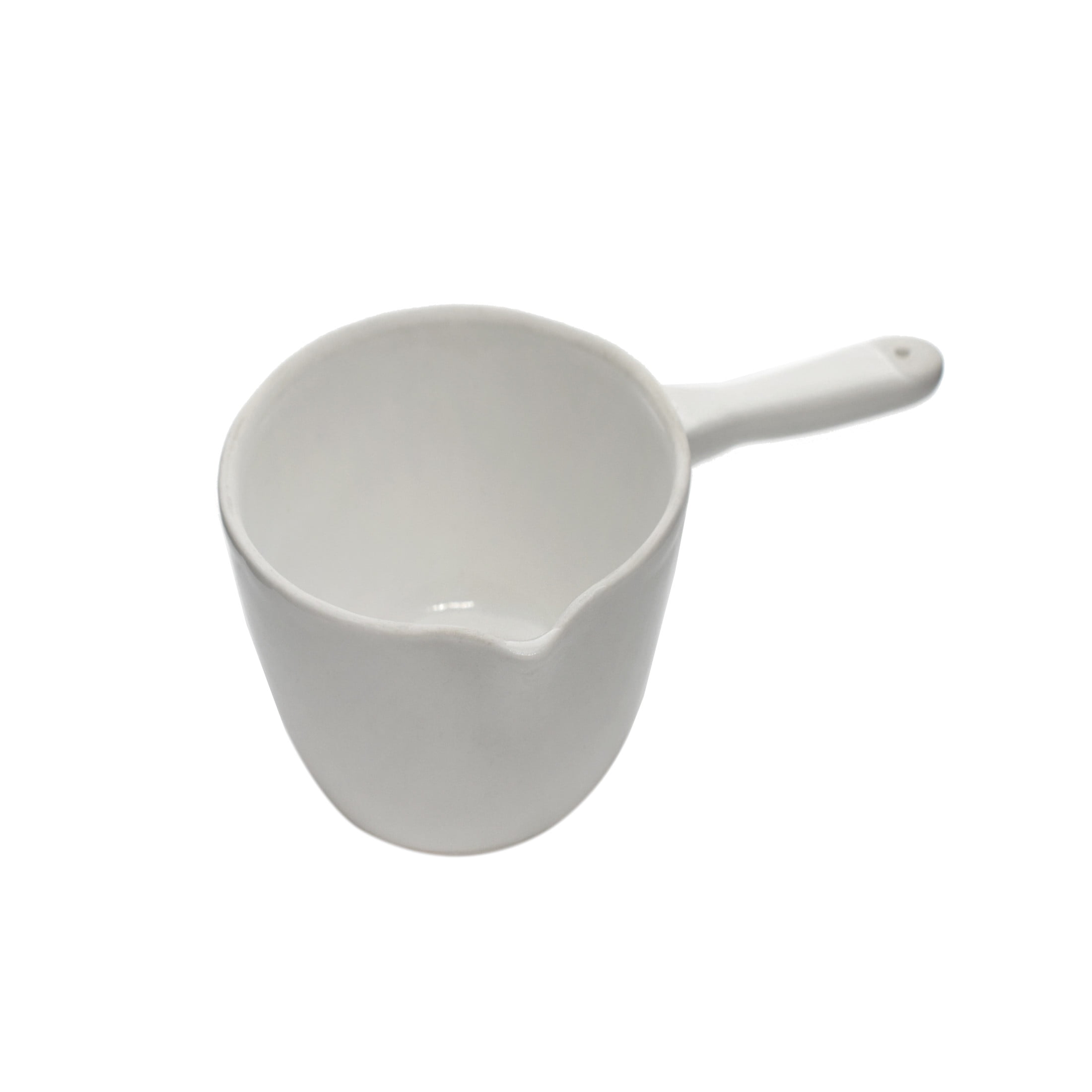 Caserole Crucible, 65ml - With Pouring Spout & Porcelain Handle - Eisco ...