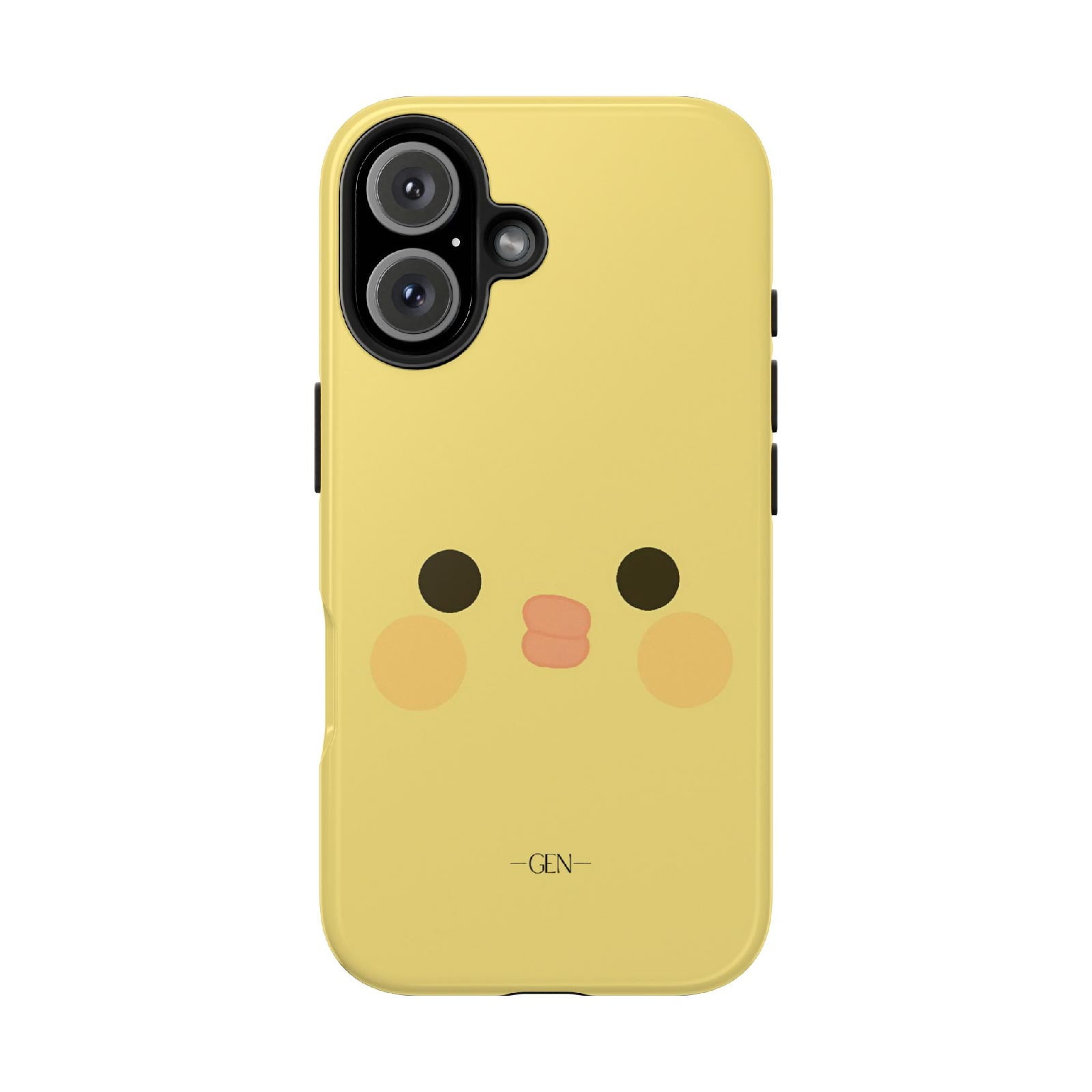Cases Cover, Chicky Charm Tough Phone Case – Dual-Layer Cute Yellow ...