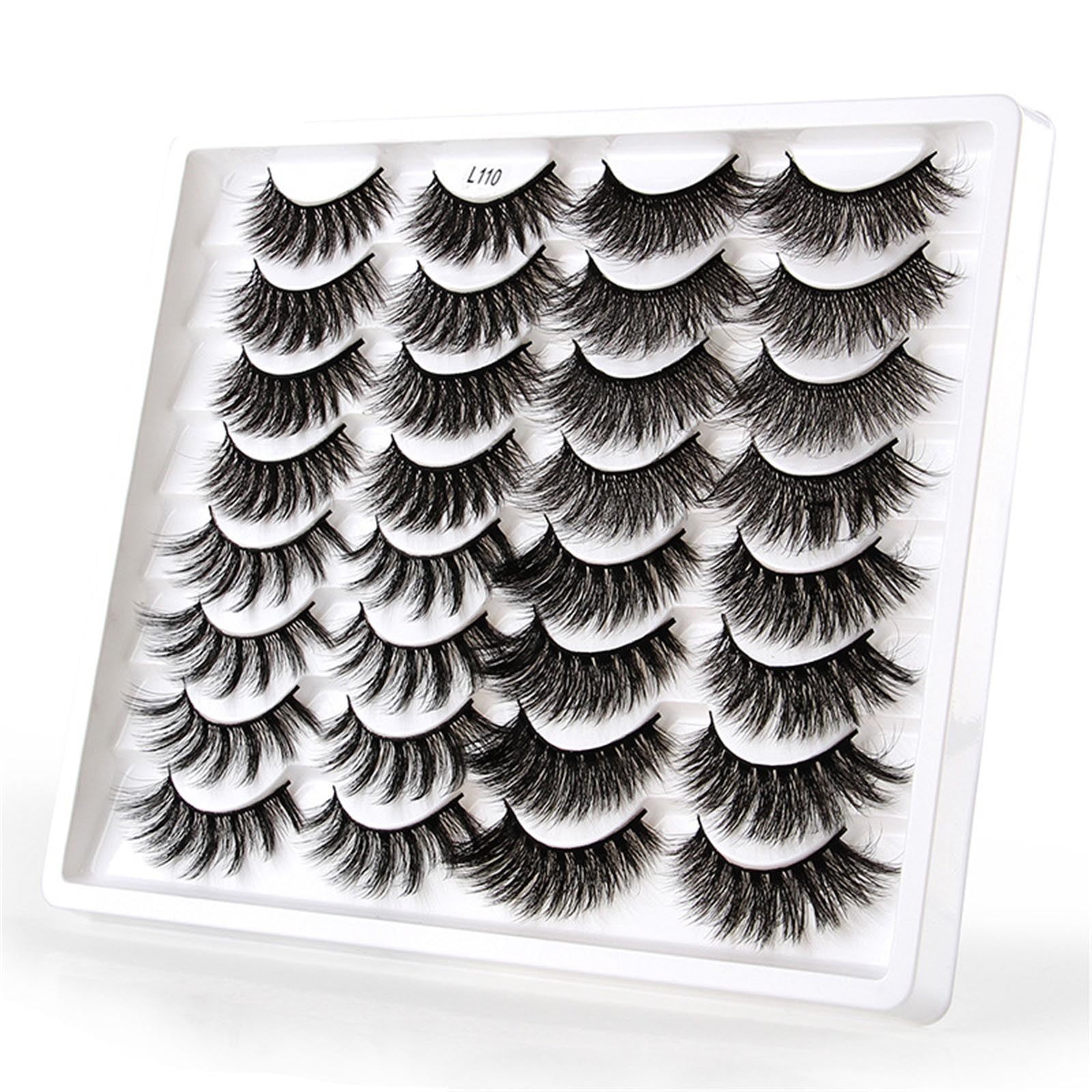 Cases Empty Easy Eyelashes for Beginners D Curl Clusters 3d Eyelashes Pack Different 8d Lashes ...
