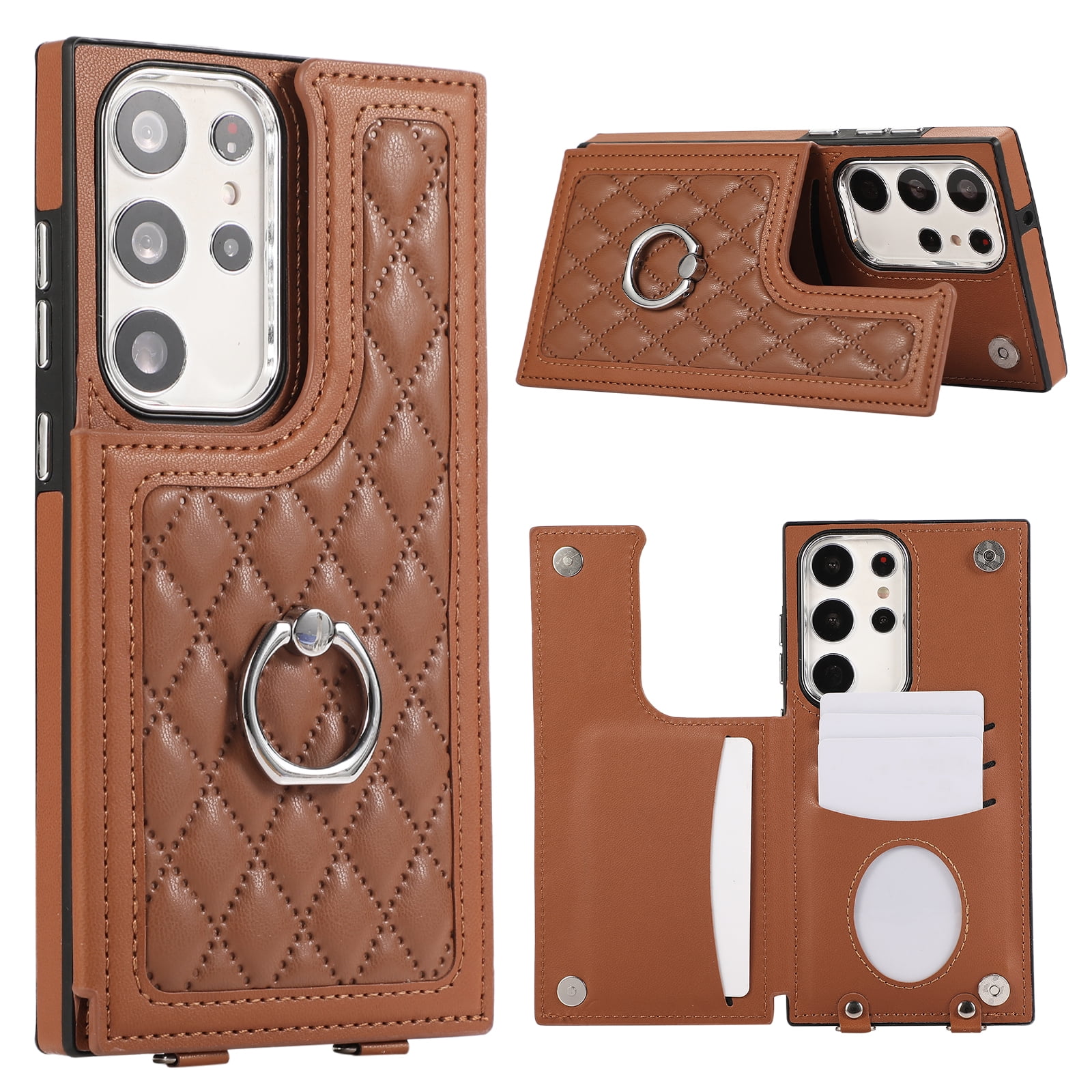 Cases for Samsung Galaxy A53 5G Flip Wallet Case with Card Holder Retro ...