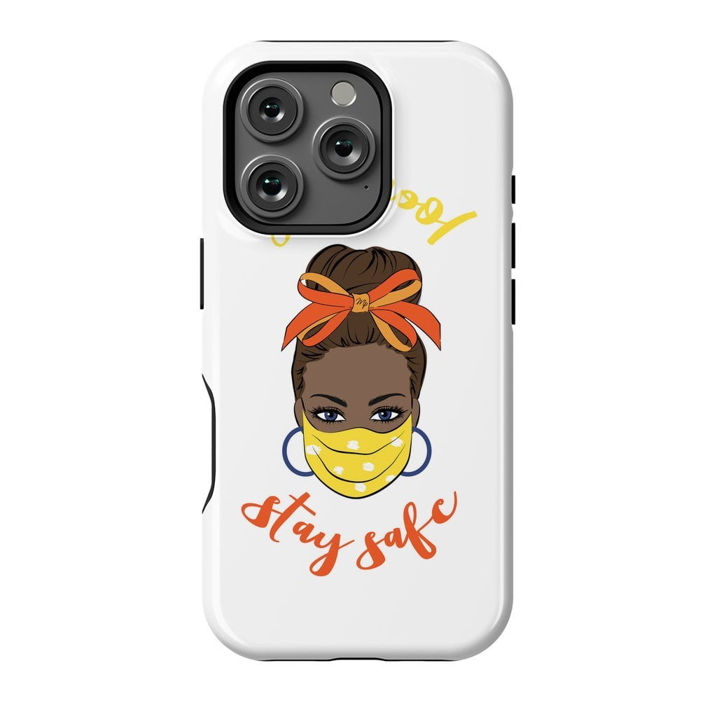 Cases Stay Safe Positive Quote Motivational Protective Phone Cover form ...