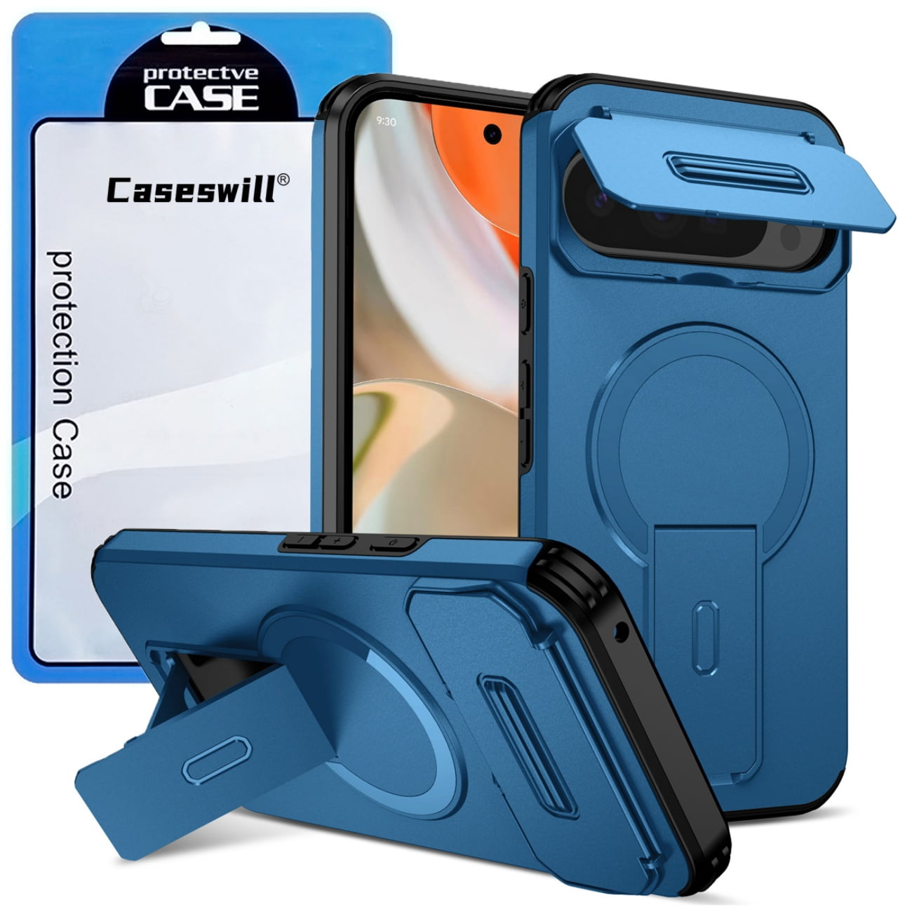 Caseswill for Google Pixel 8 Pro Case with 2X Screen Protector ...