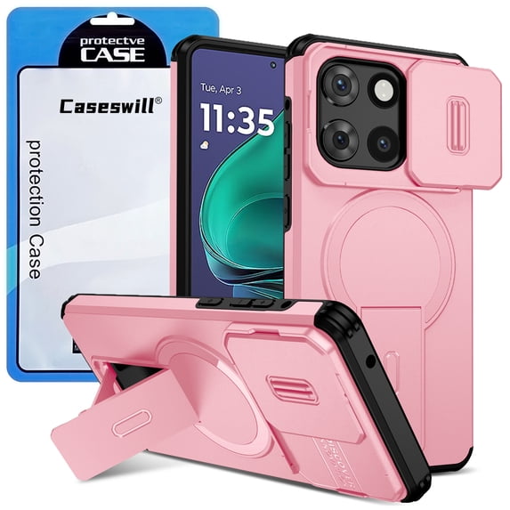Caseswill for Motorola Moto G 5G (2026) Case with 2X Screen Protector ...