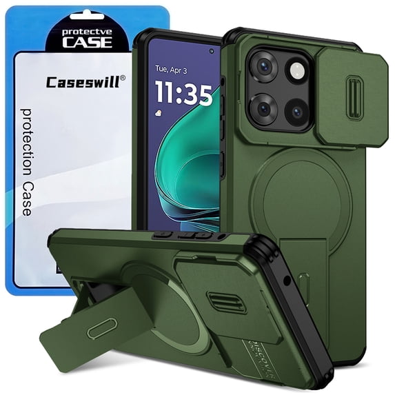 Caseswill for Motorola Moto G Stylus (2025) Case with 2X Screen ...