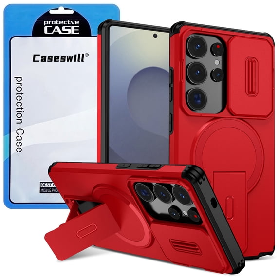 Caseswill for Samsung Galaxy S26 Ultra Case with 2X Screen Protector ...