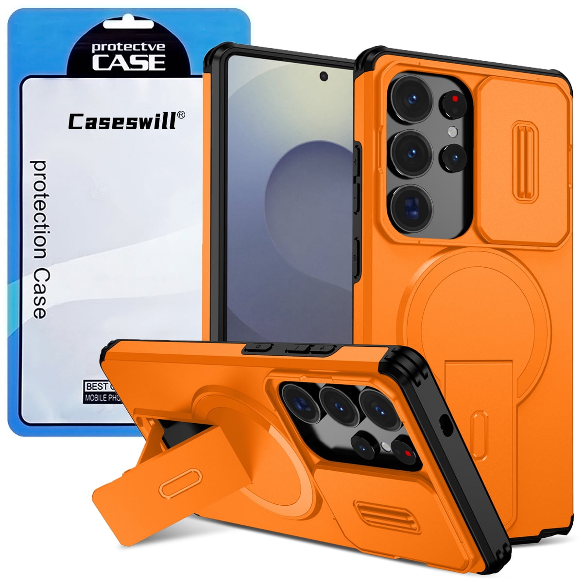 Caseswill for Samsung Galaxy S26 Ultra Case with 2X Screen Protector ...