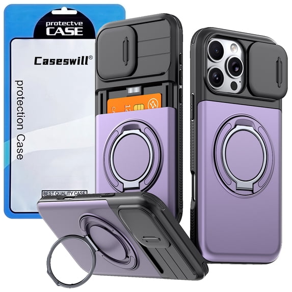 Caseswill for iPhone 17 Pro Max Case with 2X Screen Protector ...