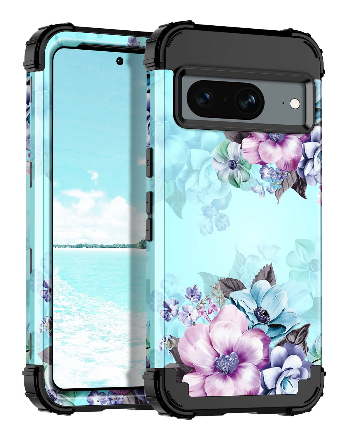 Casetego Google Pixel 8 Case, Shockproof Full Body Drop Protection ...