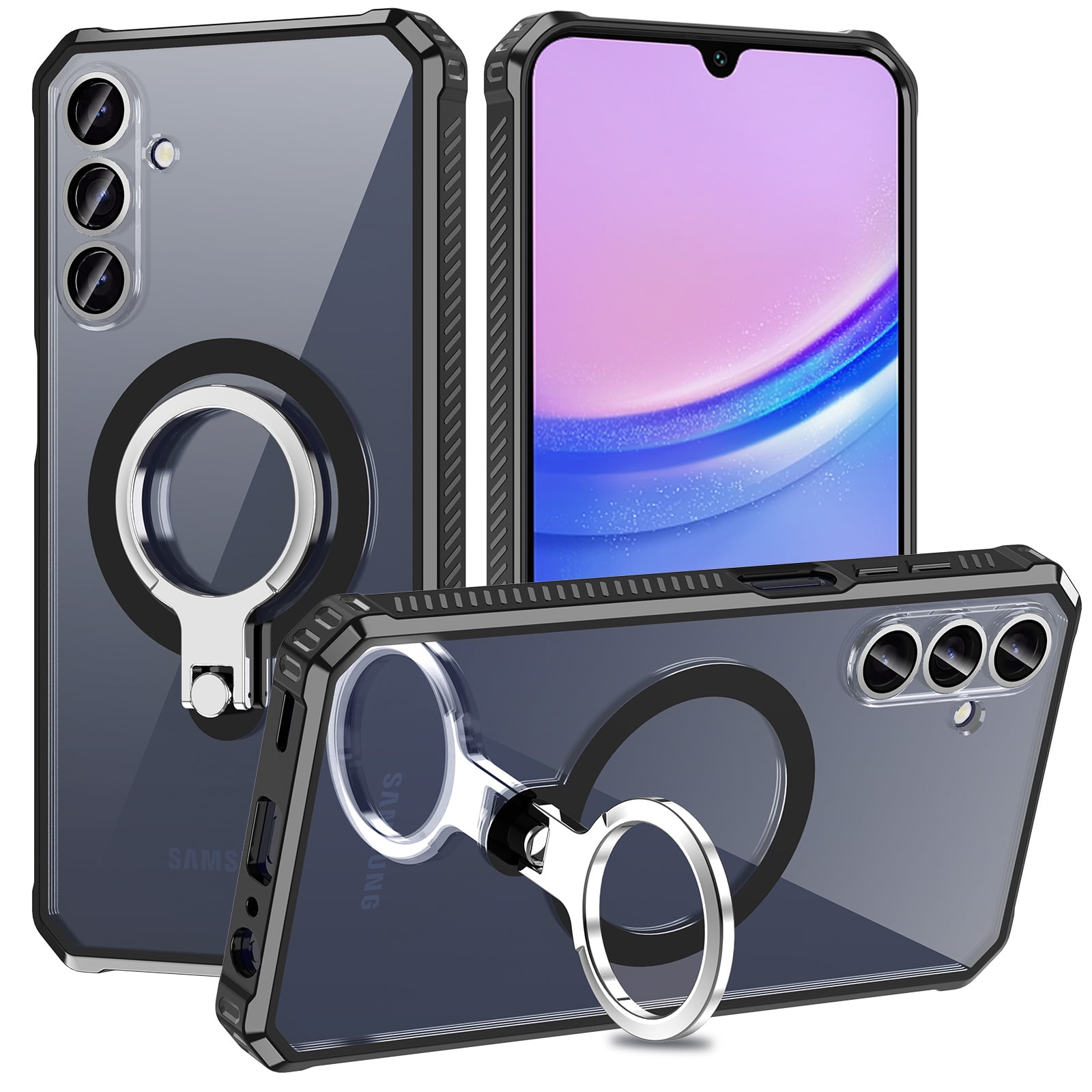 Casetego for Samsung Galaxy A15 5G Case,[Compatible with MagSafe] Built-in Camera Lens Protector ...