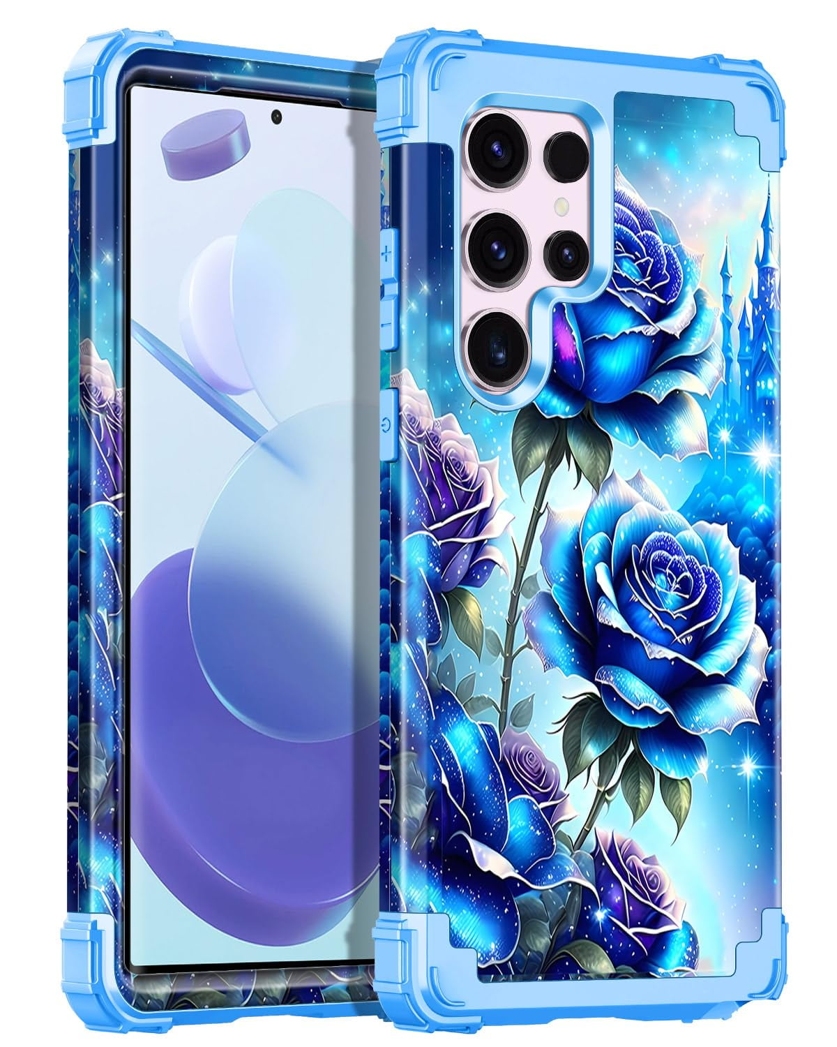 Casetego for Samsung Galaxy S23 Ultra 5G Case,Glow in The Dark Three ...