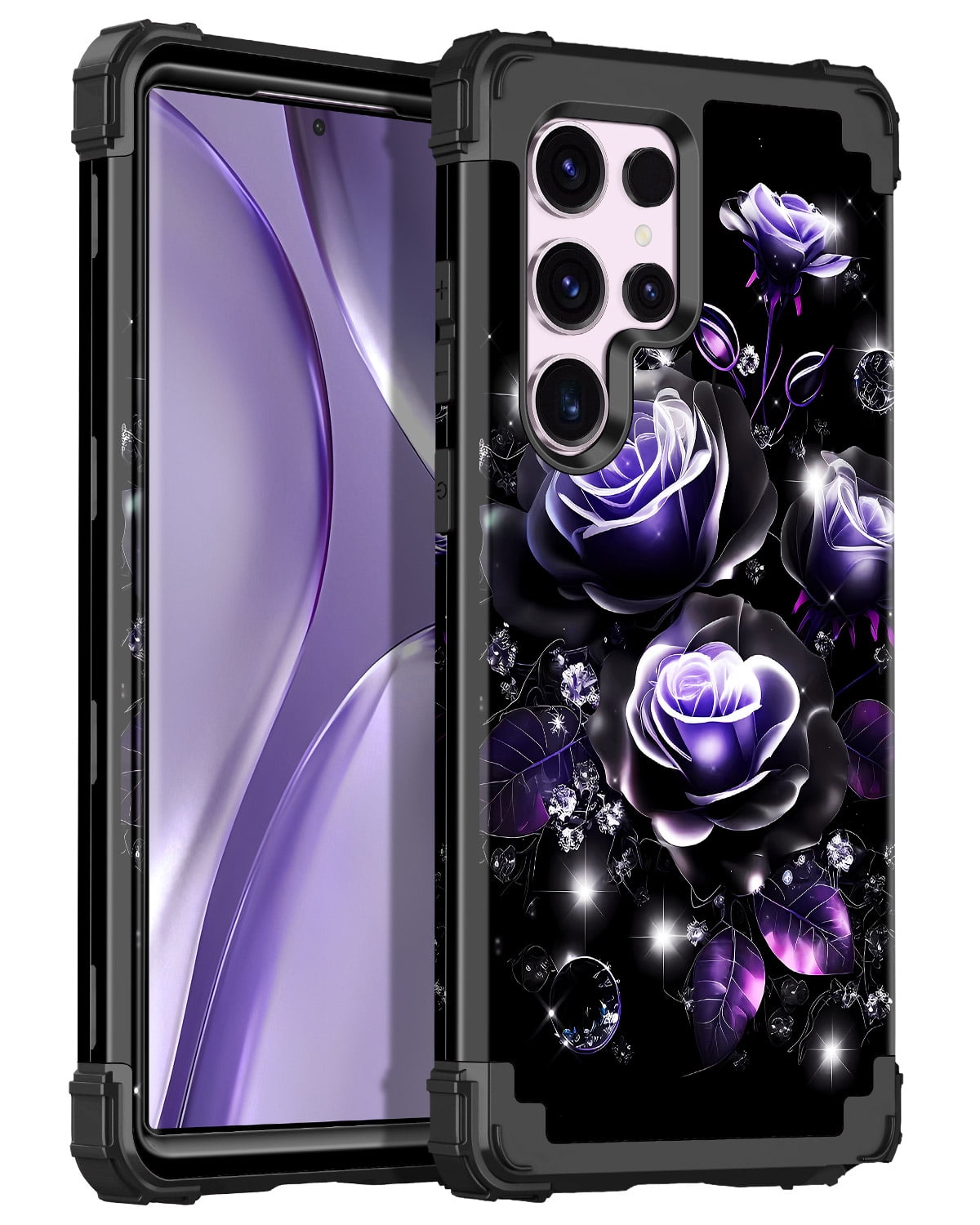 Casetego for Samsung Galaxy S23 Ultra 5G Case,Glow in The Dark Three ...