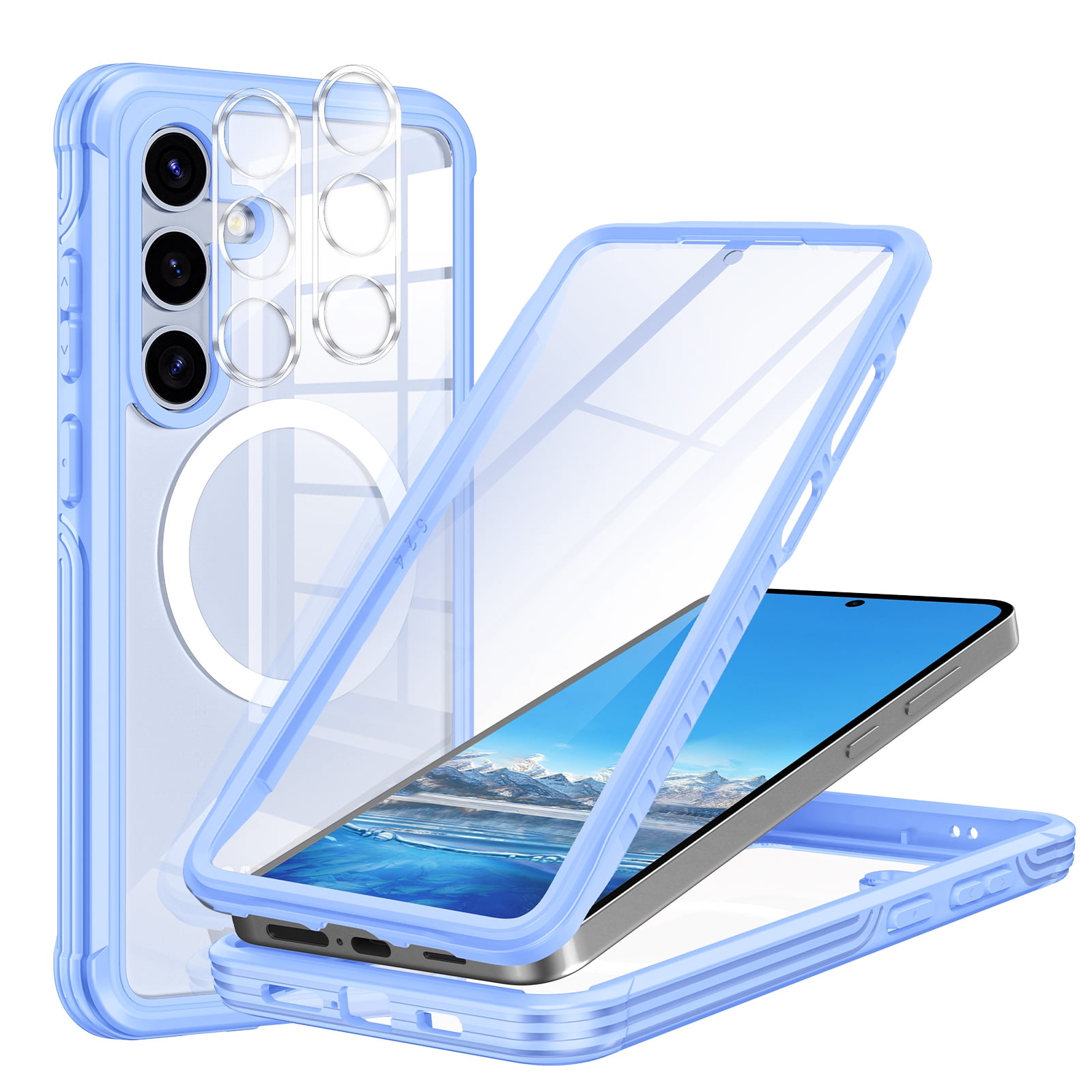 Casetego Magsafe Compatible Rugged Cell Phone Case for Samsung Galaxy ...