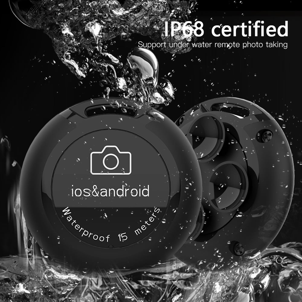 Casetego Waterproof Camera Shutter Remote Control,Bluetooth Wireless ...