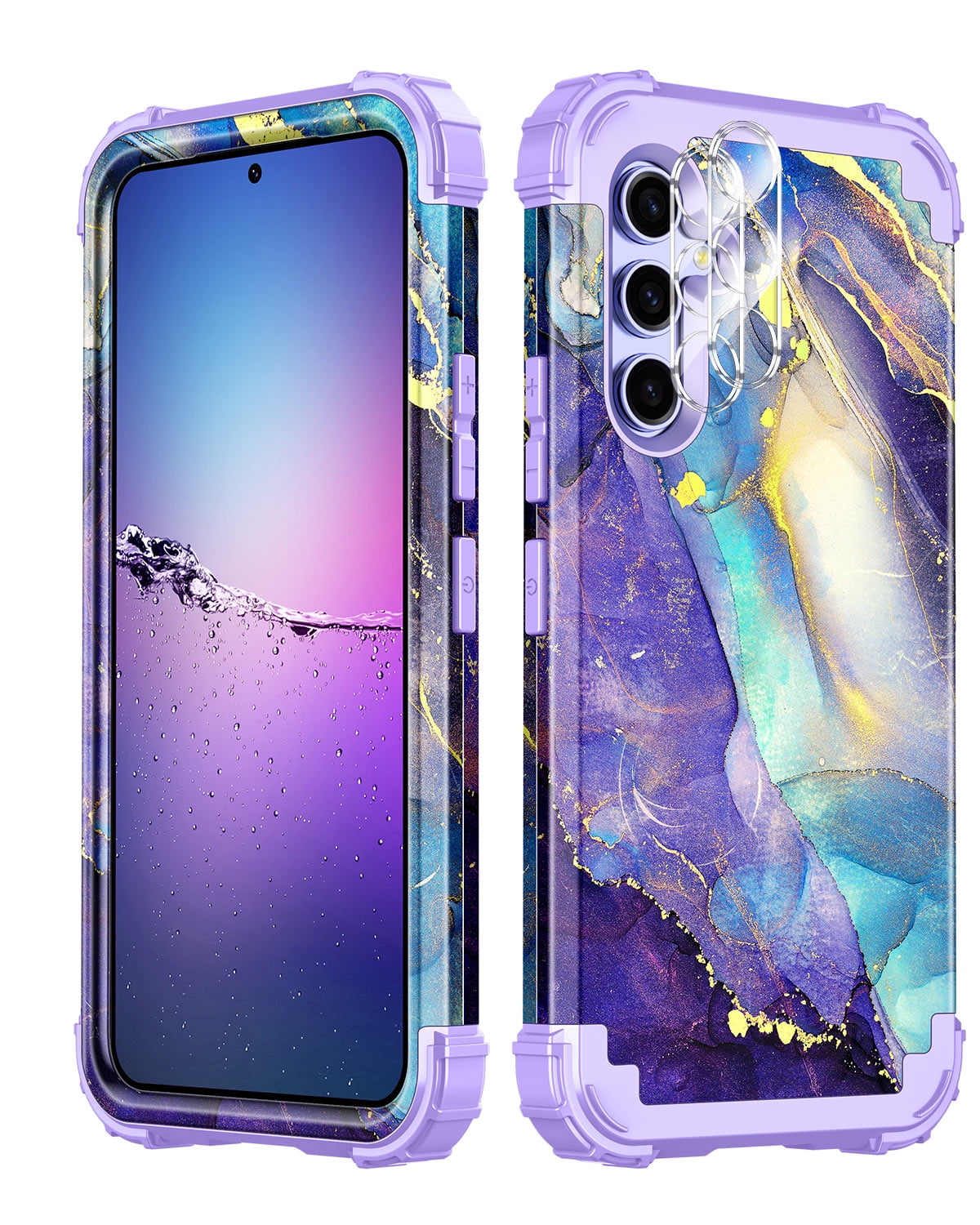 Casetego for Samsung Galaxy A54 5G Case with 2 Camera Lens Protector ...