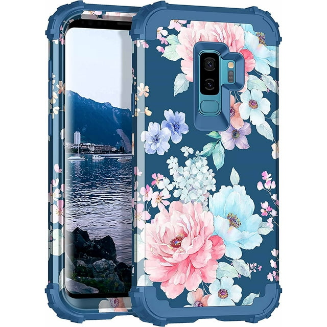 Casetego for Samsung Galaxy S9 Plus Case,3 Layer Heavy Duty Shockproof ...