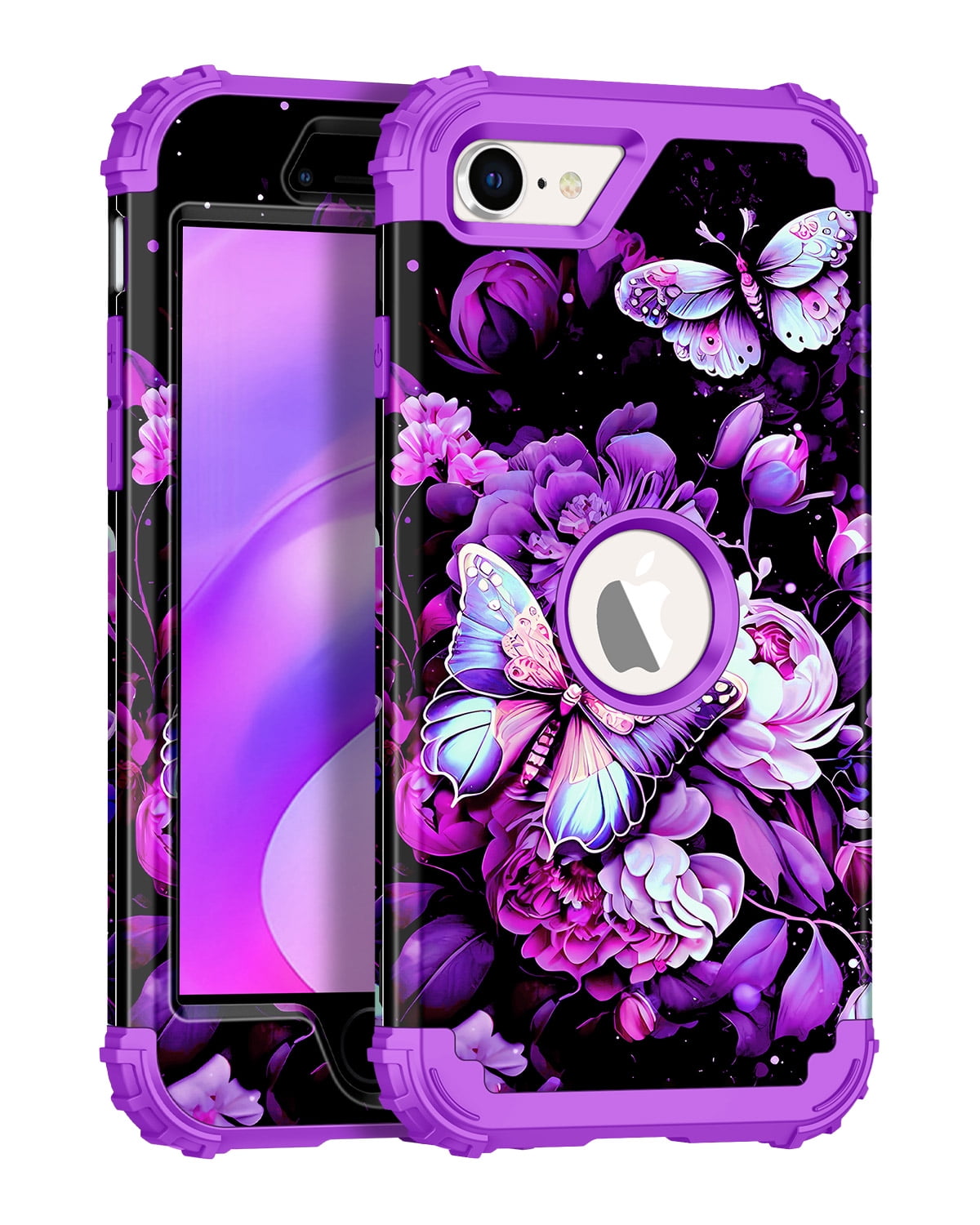 Casetego for iPhone SE 2022/2020 Case,Three Layer Heavy Duty Shockproof ...