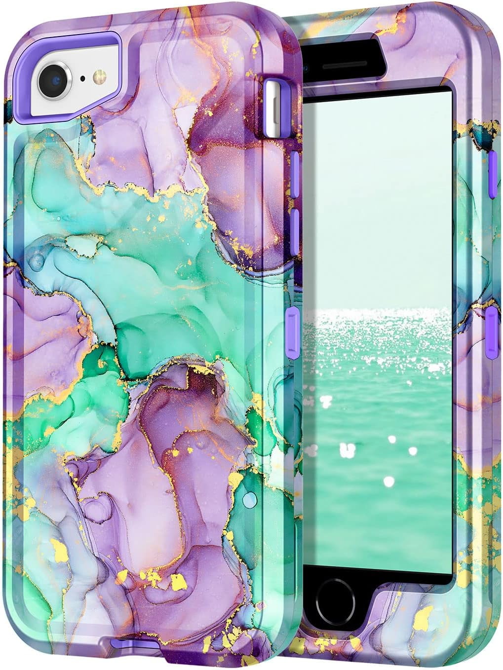 Casetego for iPhone SE 2022 3rd Gen Case / iPhone SE 2020 Case,Fashion ...