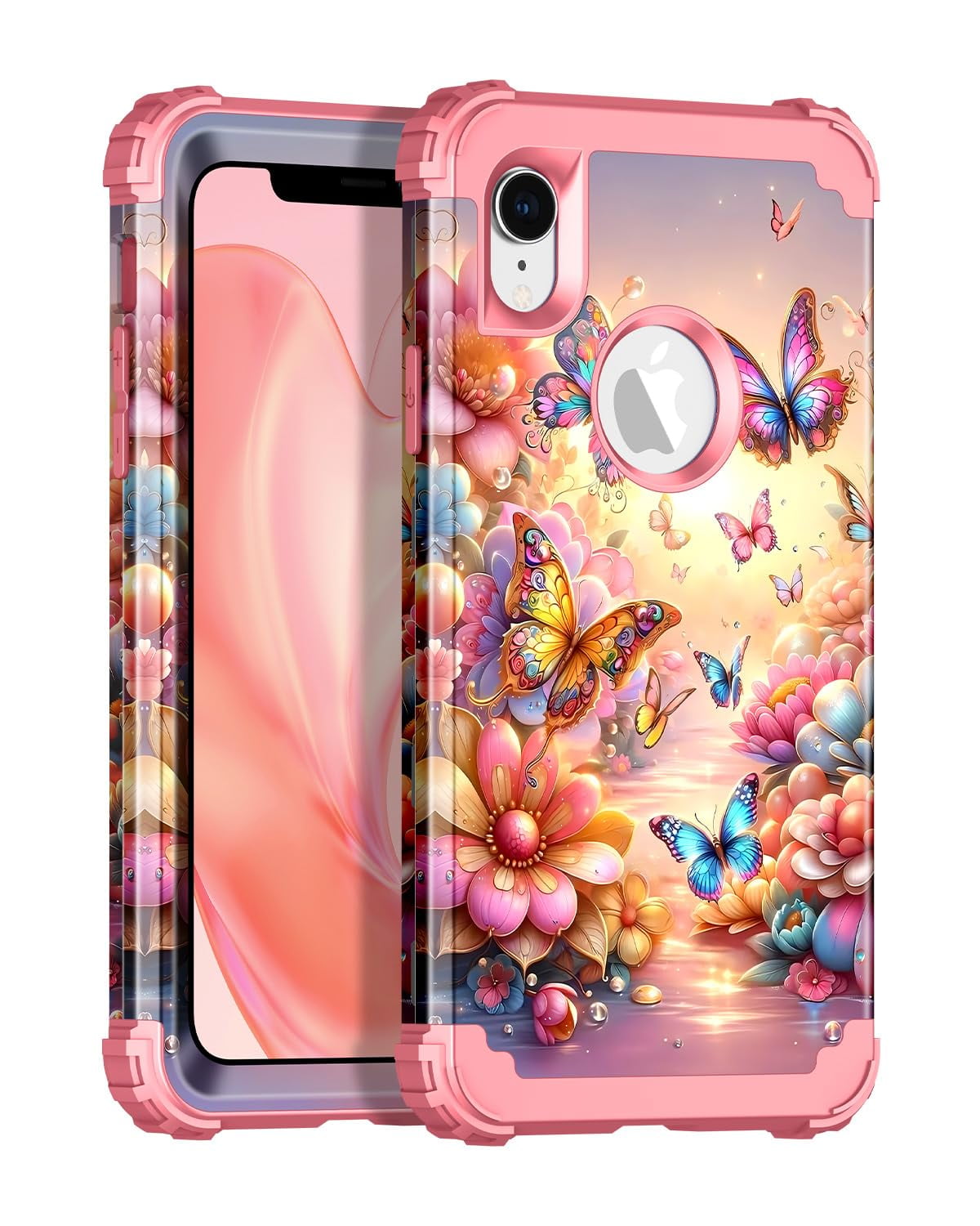 Casetego for iPhone XR Case,Three Layer Heavy Duty Shockproof ...