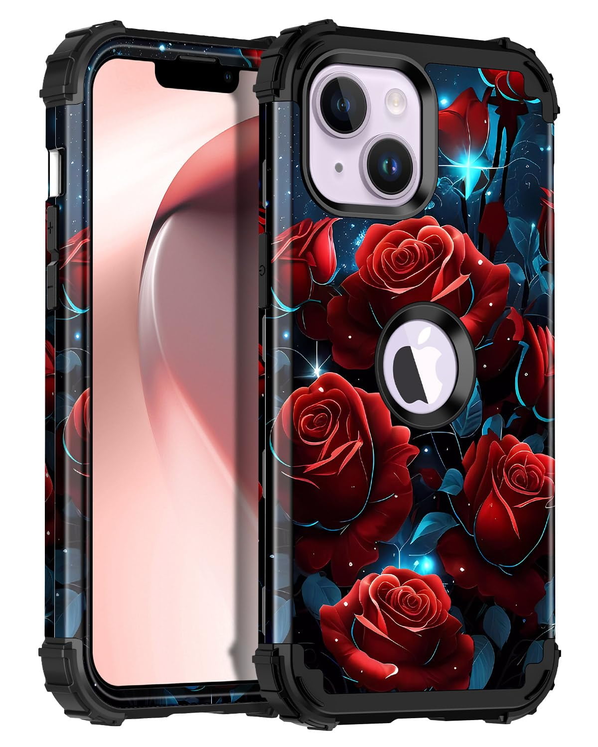 Casetego for iPhone 13 Case & iPhone 14 Case,Glow in The Dark Three ...