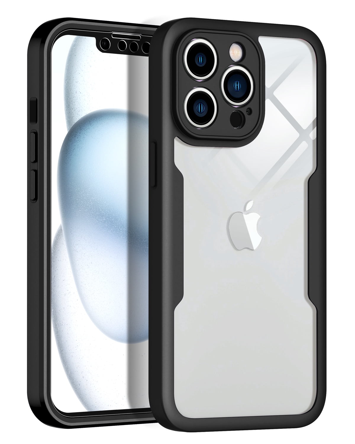 Casetego for iPhone 13 Pro Case,[Non-Yellowing] Transparent 360° Full ...