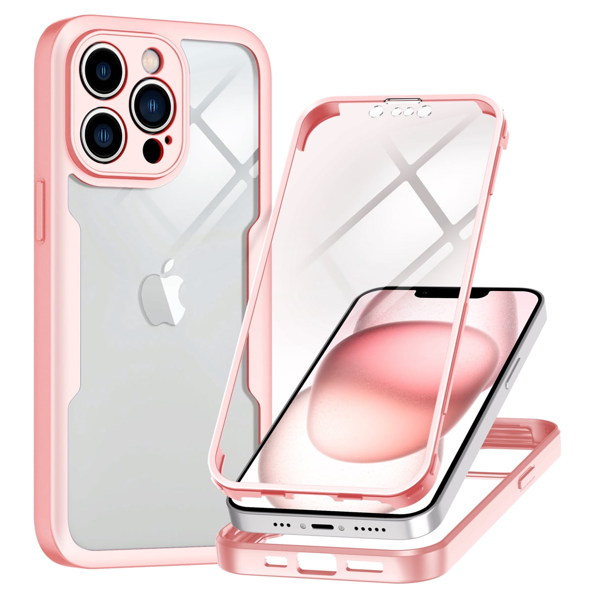 Casetego for iPhone 13 Pro Max Case,[Non-Yellowing] Transparent 360 ...
