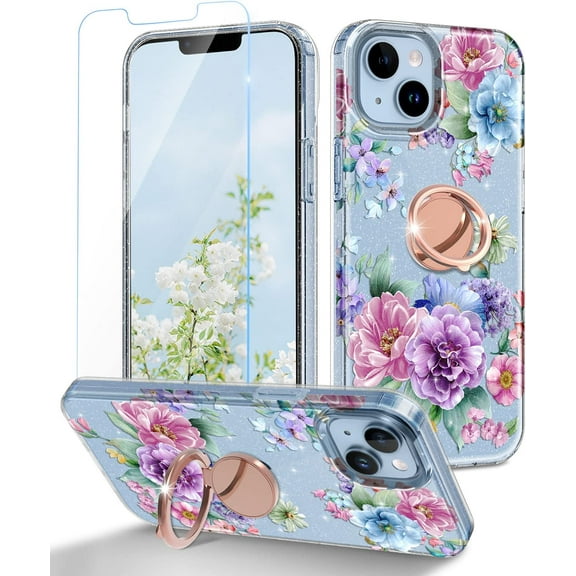 Case Compatible with iPhone 15 Pro Case 6.1, Soft Shockproof Cute ...
