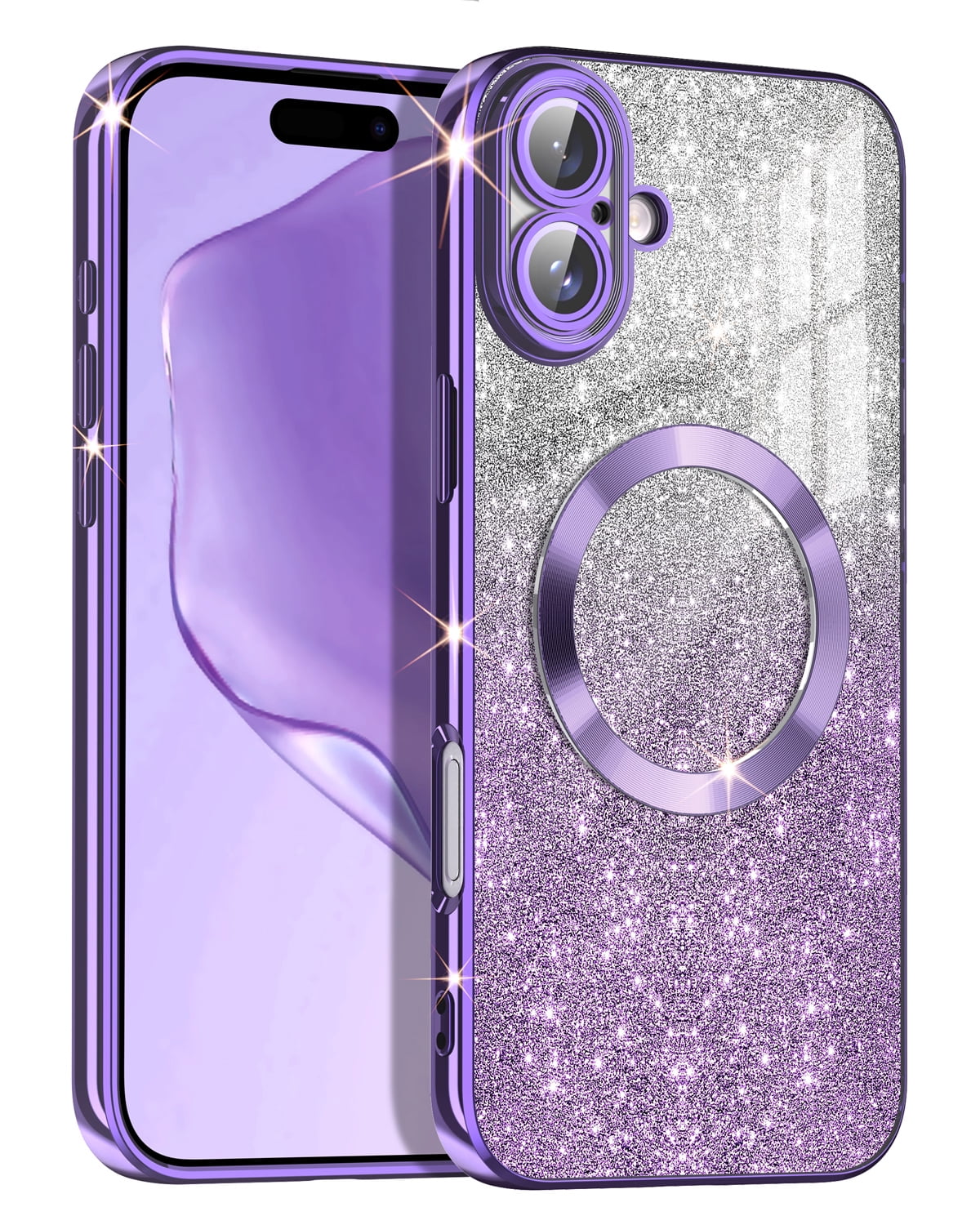 Casetego for iPhone 16 Case,Compatible with MagSafe,Clear Magnetic ...