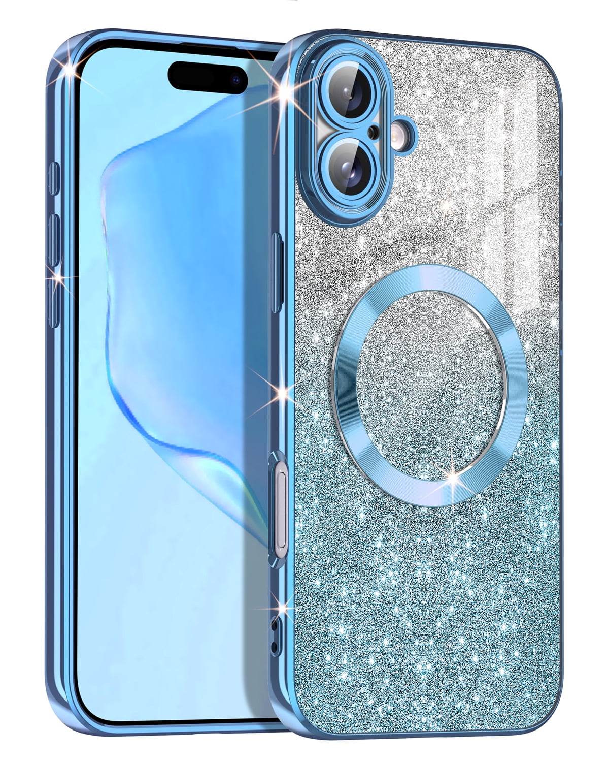 Casetego for iPhone 16 Plus Case,Compatible with MagSafe,Clear Magnetic ...