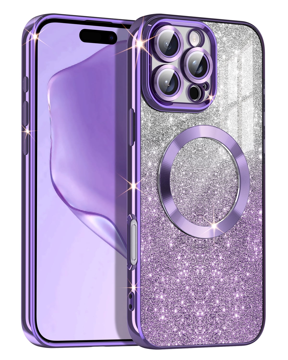 Casetego for iPhone 16 Pro Case,Compatible with MagSafe,Clear Magnetic ...