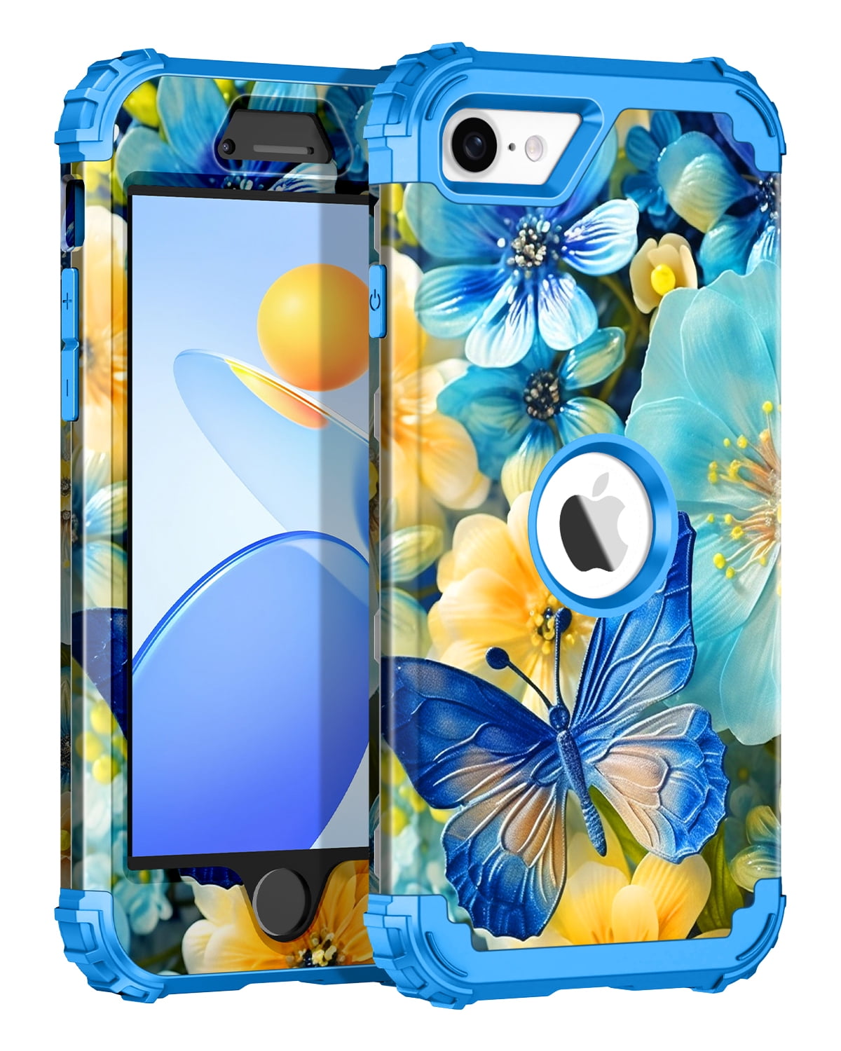 Casetego for iPhone SE 2022/2020 Case,Three Layer Heavy Duty Shockproof ...