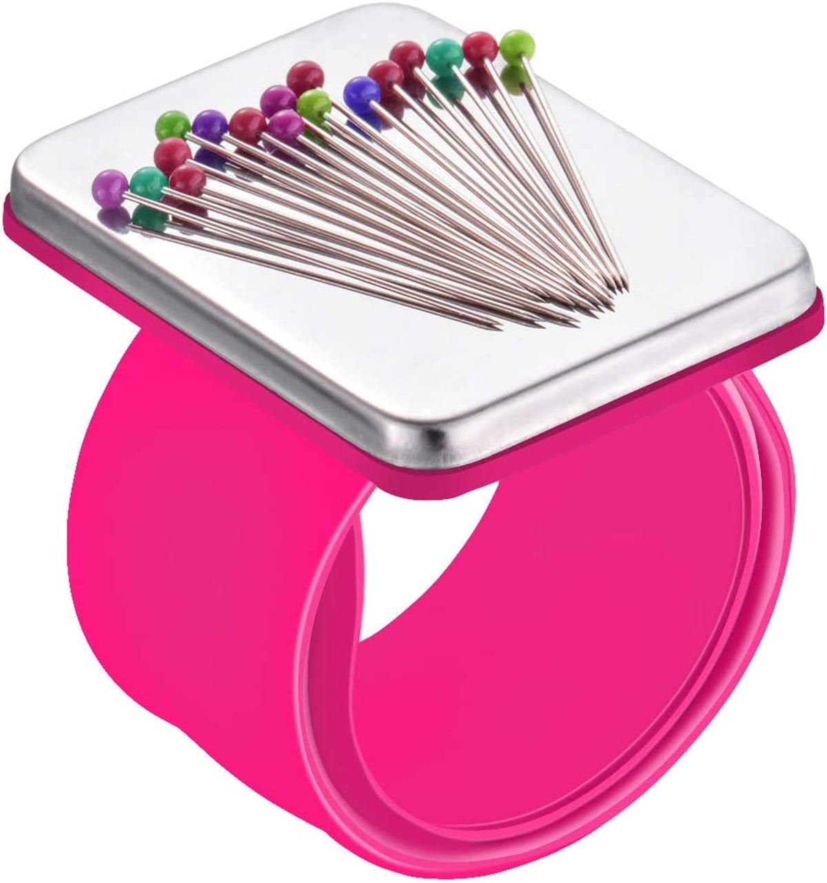 Casewin 1 Pack Magnetic Wrist Sewing Pincushion - Magnetic Wristband ...