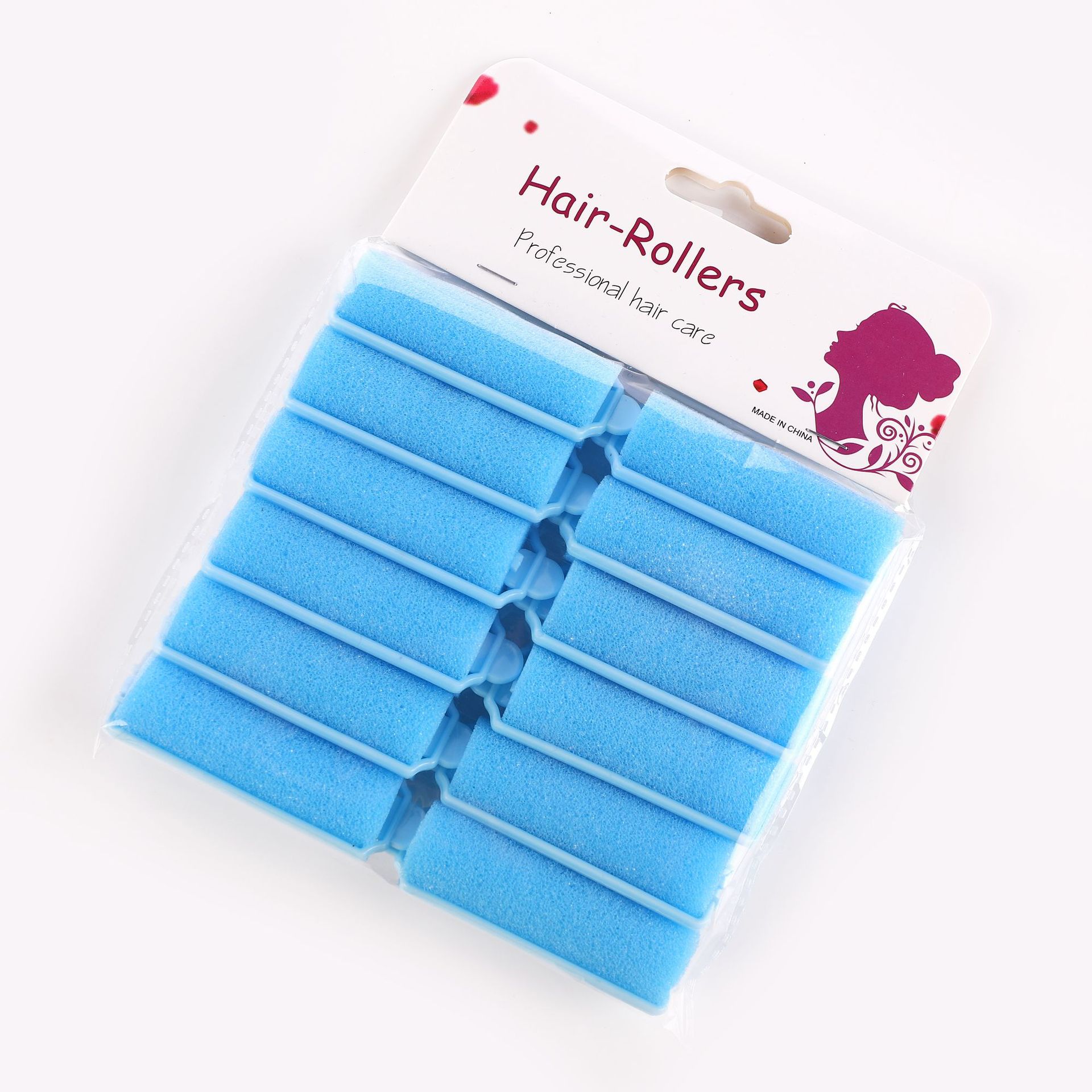 Casewin 12 Pieces Foam Sponge Hair Rollers - Soft Sleeping Hair Curlers ...