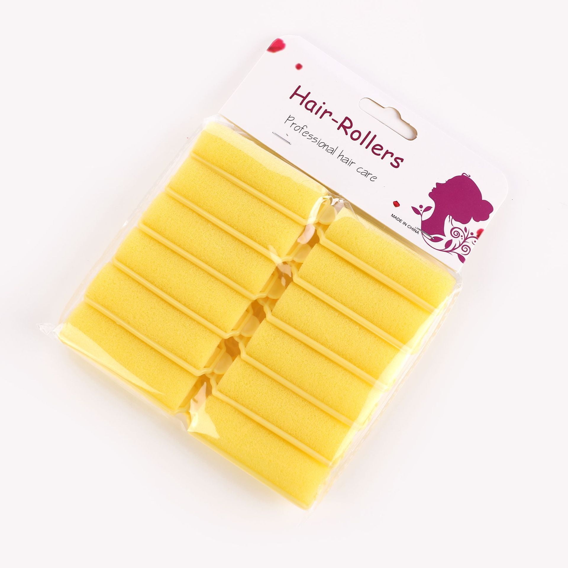 Casewin 12 Pieces Foam Sponge Hair Rollers - Soft Sleeping Hair Curlers ...
