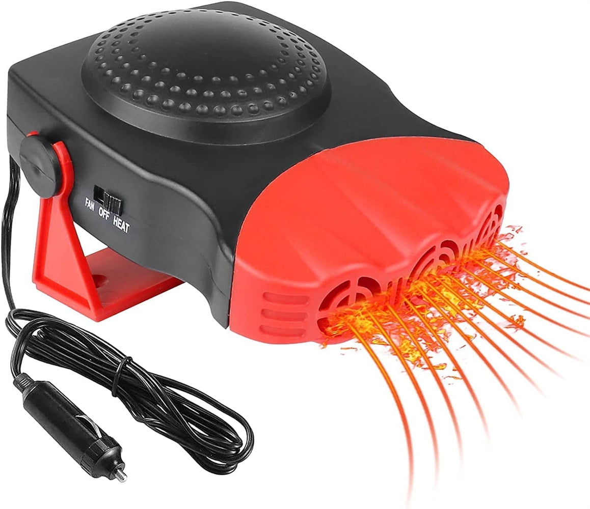 Casewin 12V Car Heater 120W Portable Fan Heater Windshield Defroster ...