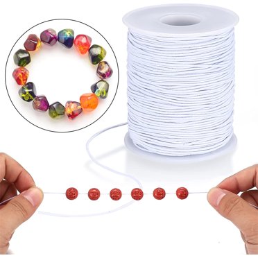 Stretch Magic Bead & Jewelry Cord 1mm 100 Meters/pkg, Clear - Walmart.com