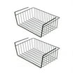Casewin Under Cabinet Storage Shelf Wire Basket Organizer Fit Dual ...