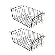 Casewin Under Cabinet Storage Shelf Wire Basket Organizer Fit Dual ...
