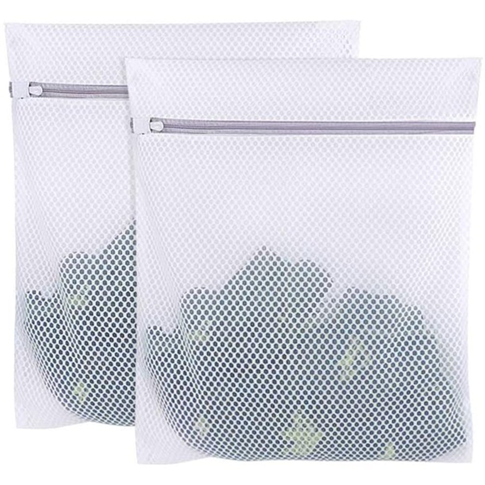 Casewin 2 Pcs Extra Large Laundry Mesh Wash Bag Reusable Delicate Wash ...