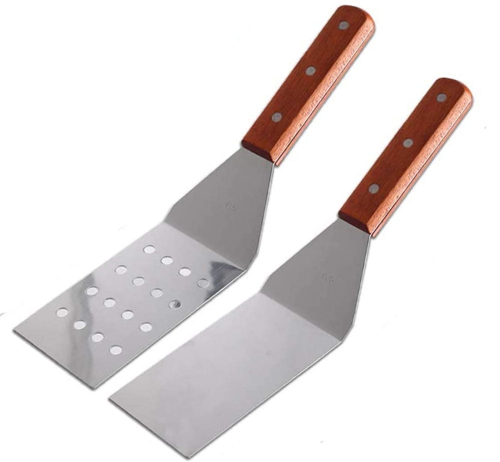 Casewin 2 Pcs Spatula Metal Spatula For Cooking Pancake Spatula Steak ...