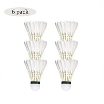 Casewin Badminton Shuttlecocks, 3Pcs Goose Feather Shuttlecocks Stable ...
