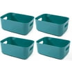 Eco-Friendly Decorative Plastic Open Home Storage Bins Organizer ...