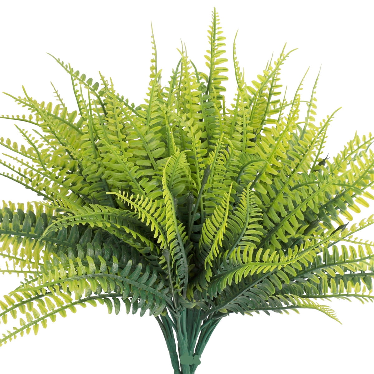 Casewin 6Pcs Artificial Fern Outdoor Faux Fern Plants Fake Boston Fern ...