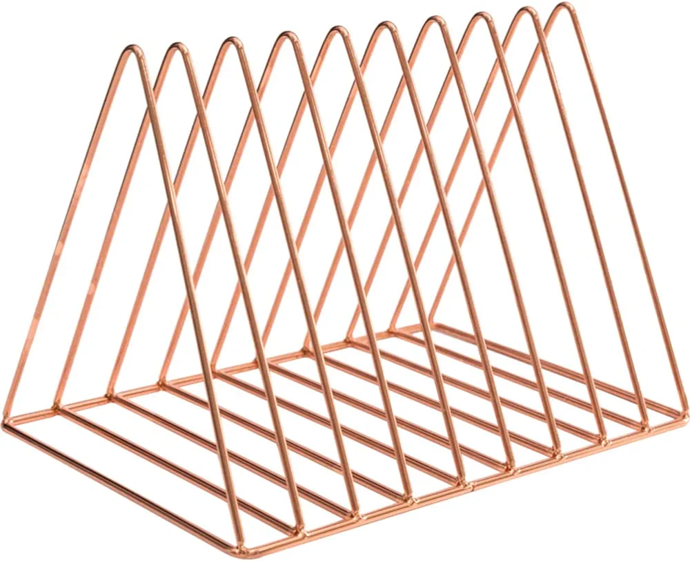 Casewin Files Folder Stand Desktop File Organizer, Triangle Wire ...