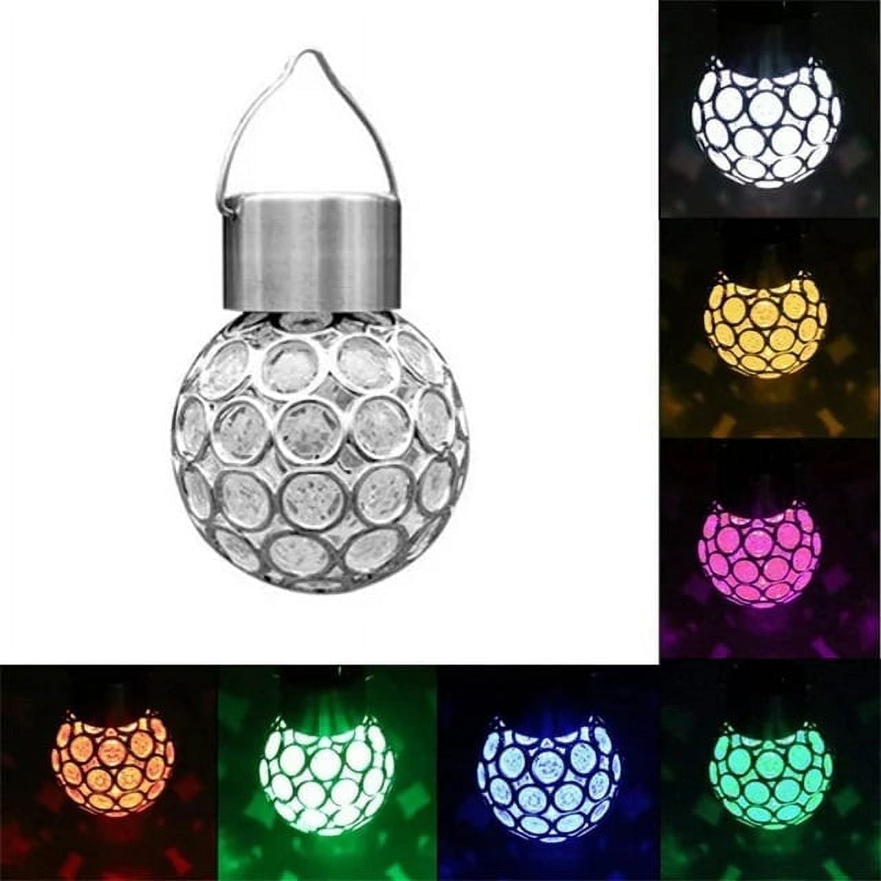 Casewin Waterproof Solar Hanging Ball Lights - Auto Color Changing ...