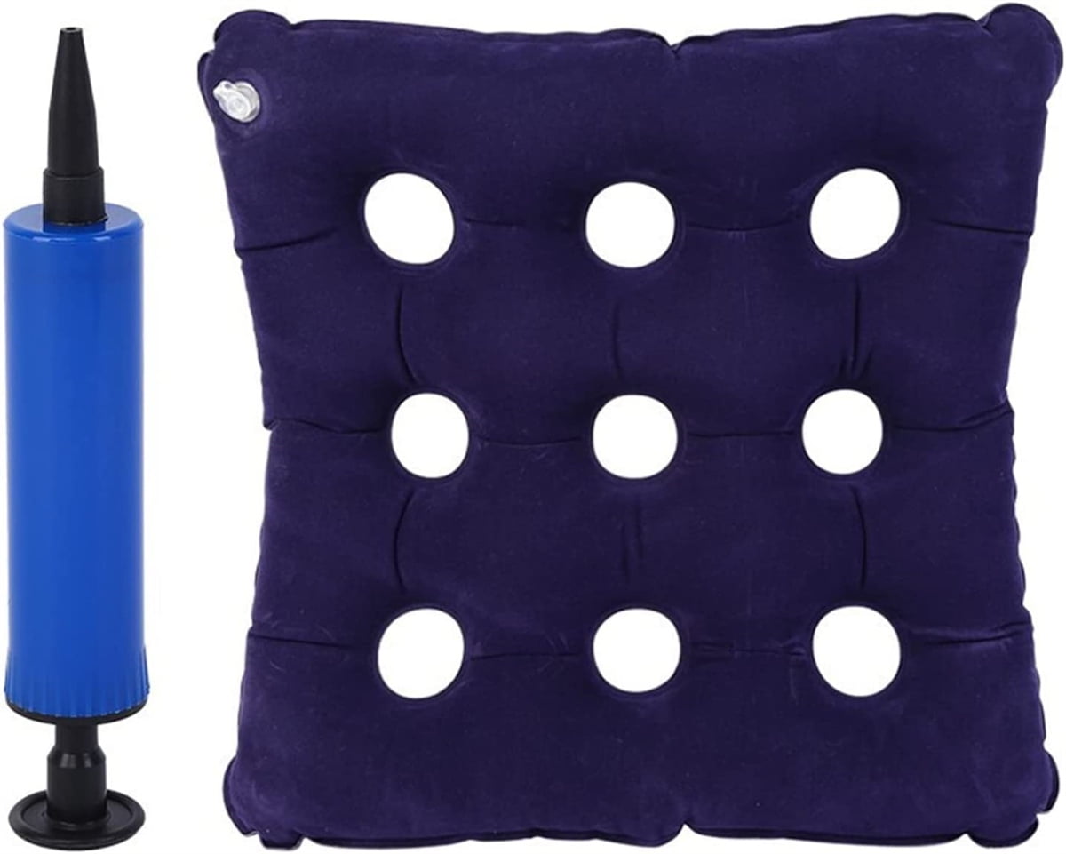 Casewin Inflatable Chair Pad, Air Inflatable Seat Cushion Portable Anti ...